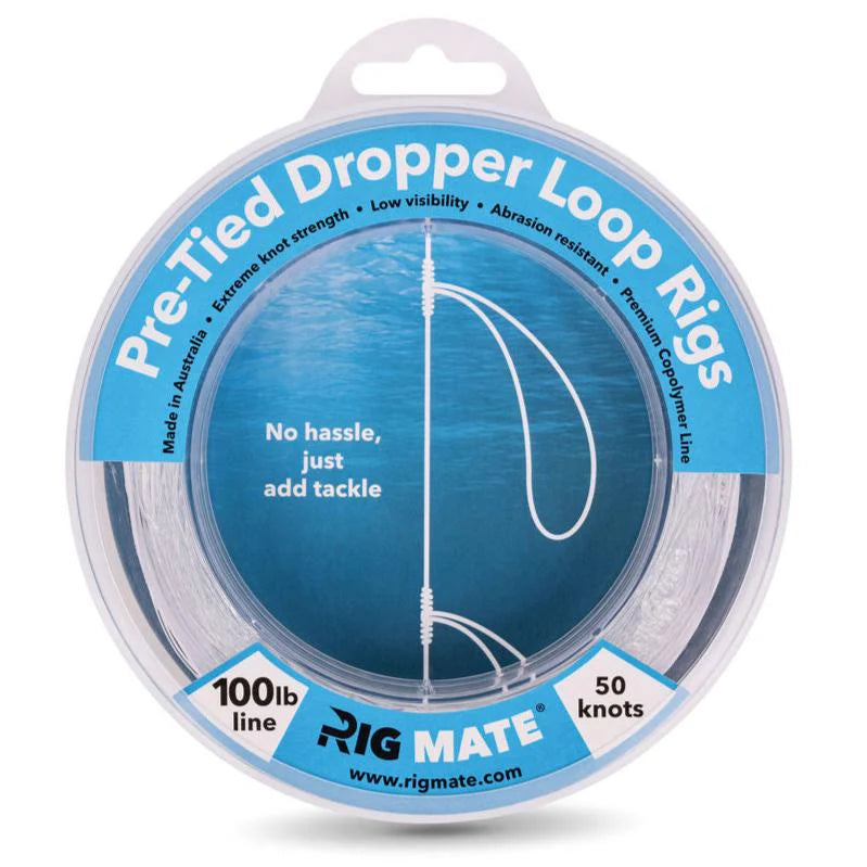 Rig Mate - Pre-tied Dropper Loop Rigs 100lb – Taco Tackle