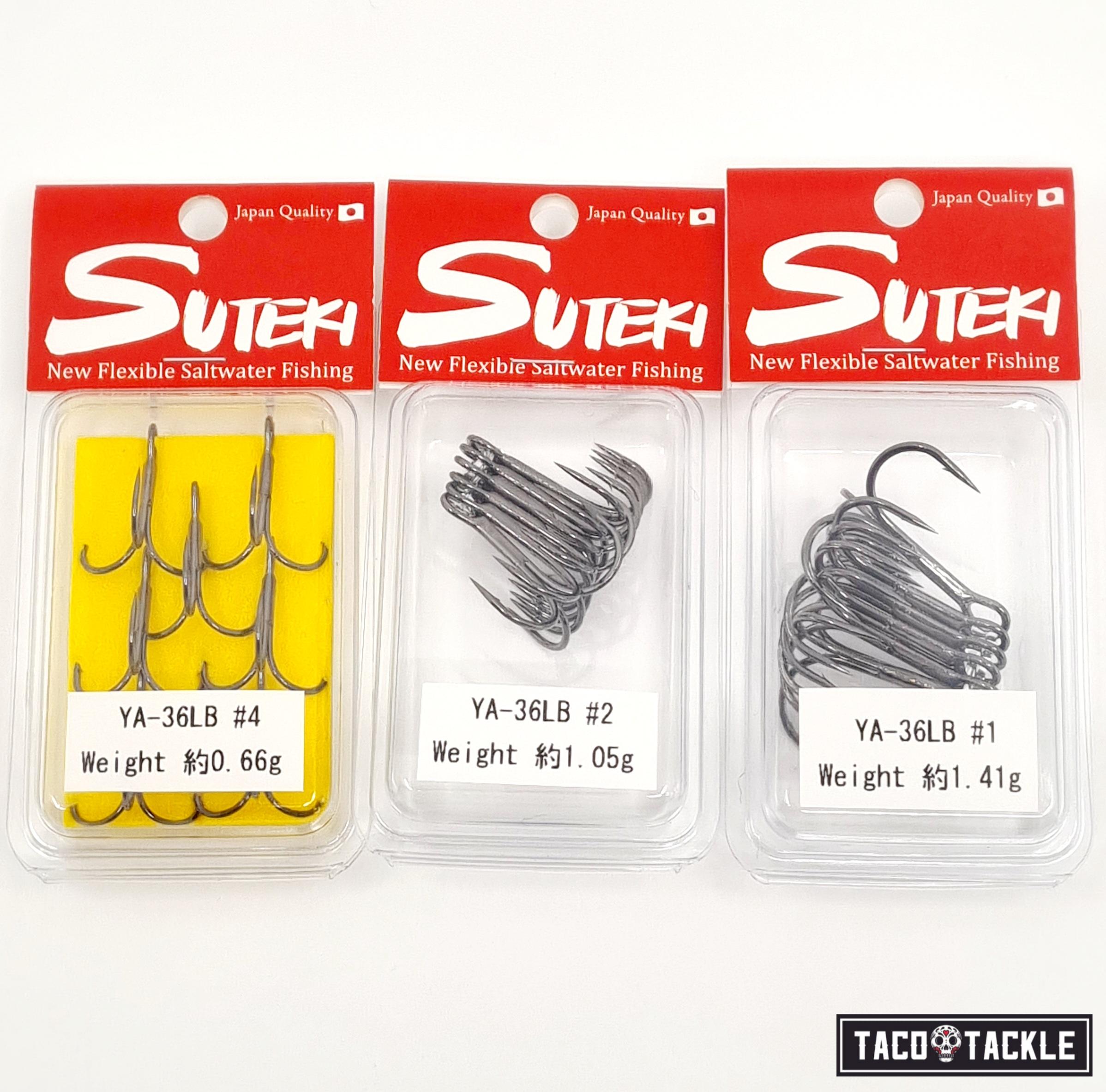 Suteki Treble Hooks – Taco Tackle