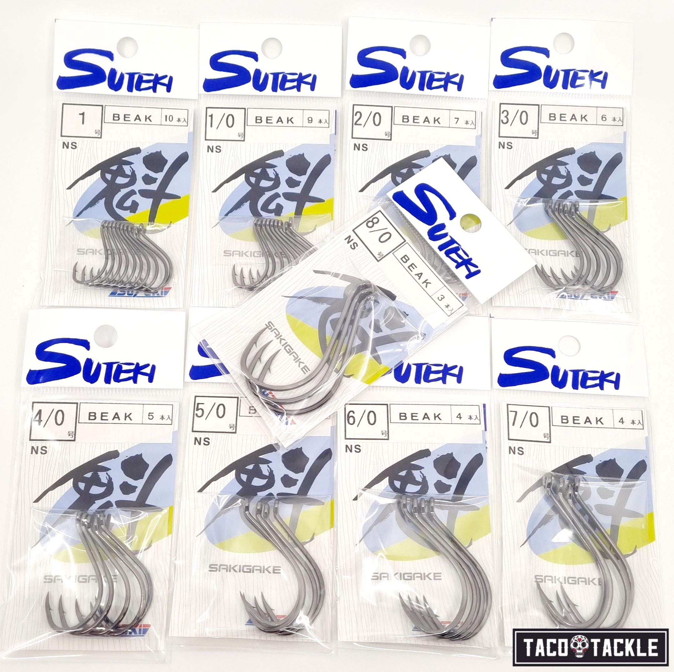 Suteki Beak (Octopus) Hooks – Taco Tackle