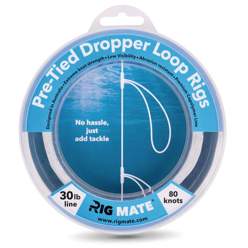 Rig Mate - Pre-tied Dropper Loop Rigs 30lb – Taco Tackle