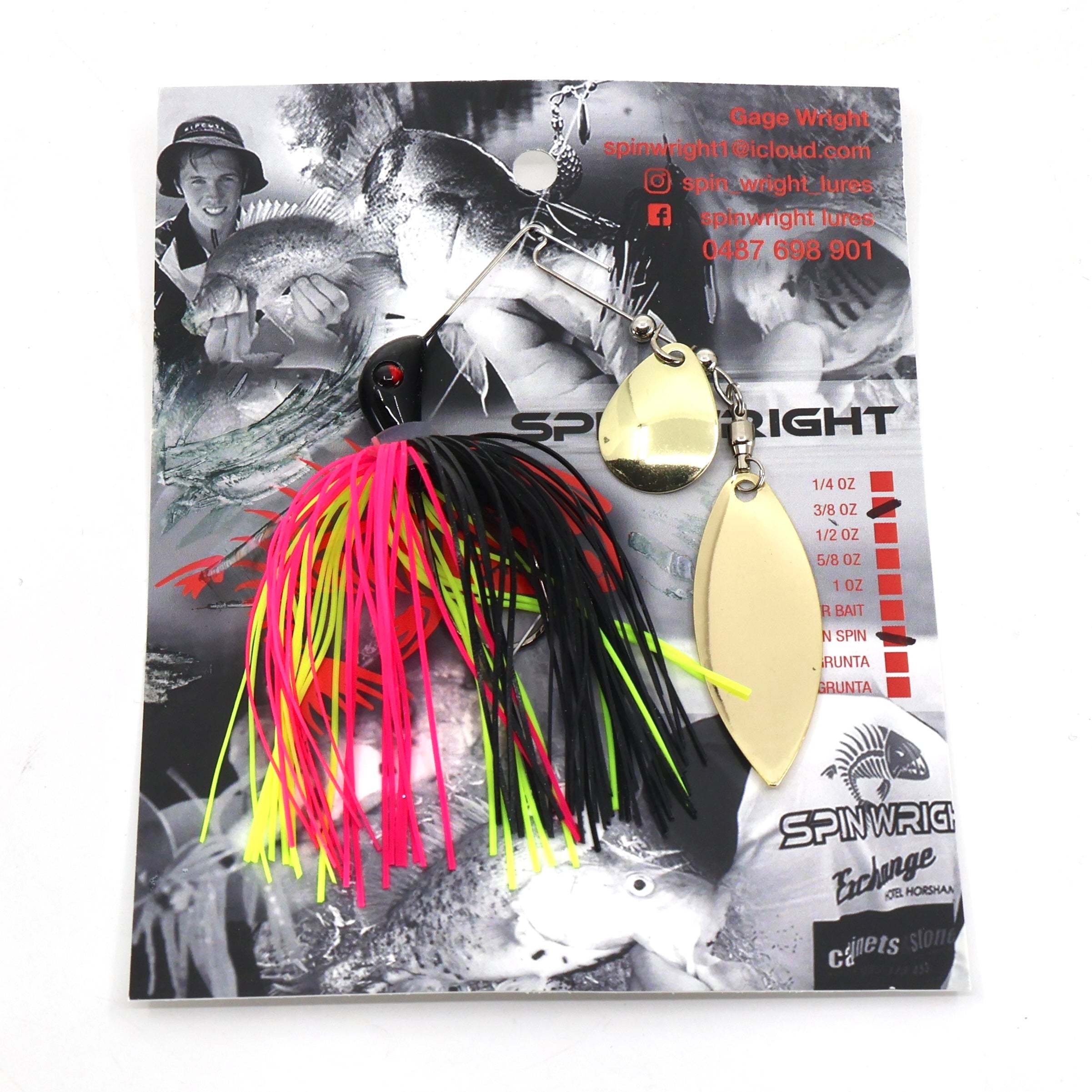 Spinwright 3/8oz Tandem Spinnerbaits – Taco Tackle