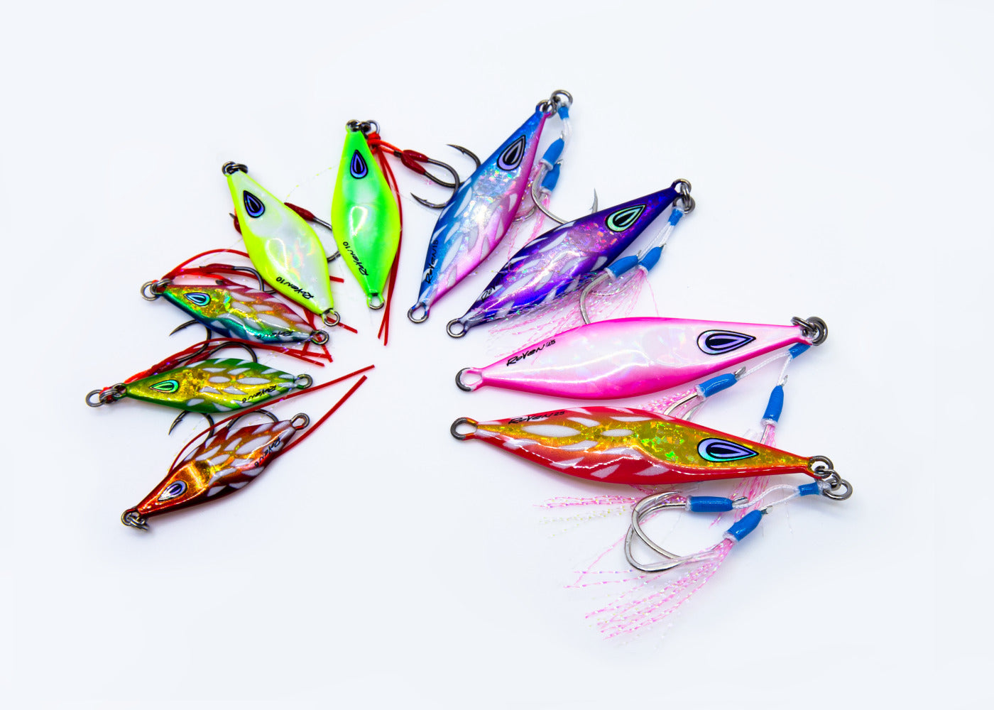 Ocean's Legacy - Slow Style Roven Micro Jigs 10g – Taco Tackle