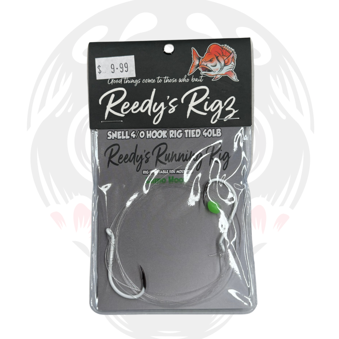 Reedy's Rigs - Snell Twin Hook Rig (Lumo Hooks) – Taco Tackle