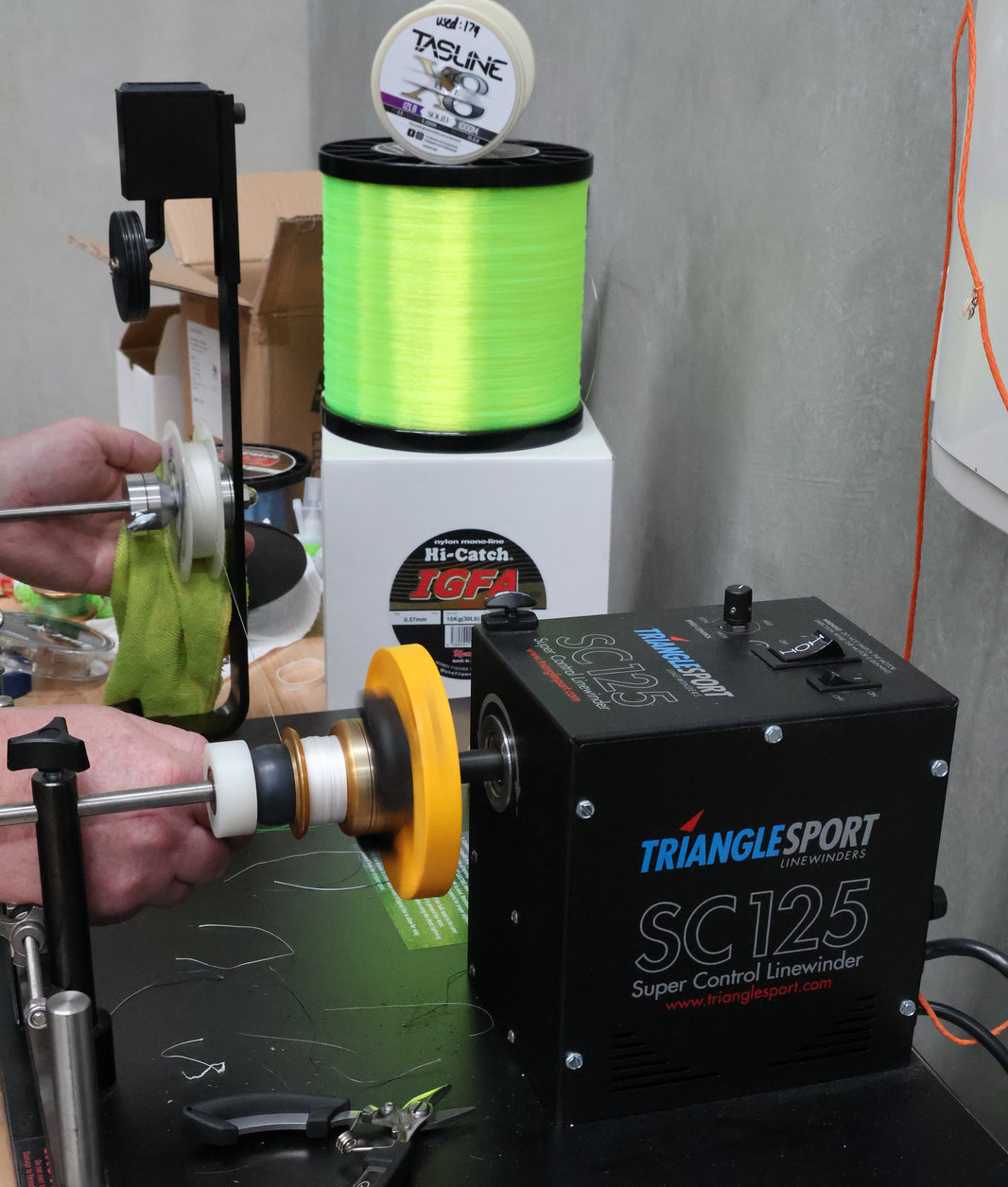 Bait, Berley, Ice, Spooling & Rigging – Taco Tackle